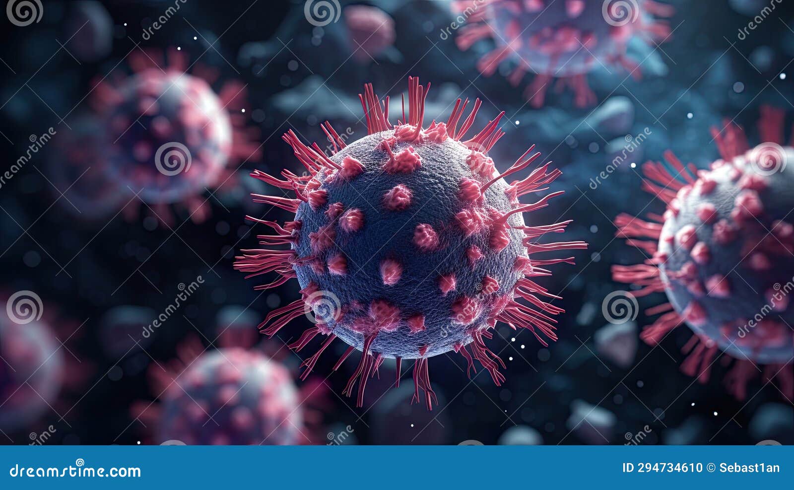 Virus Illustration Offers a Microscopic View into the World of ...