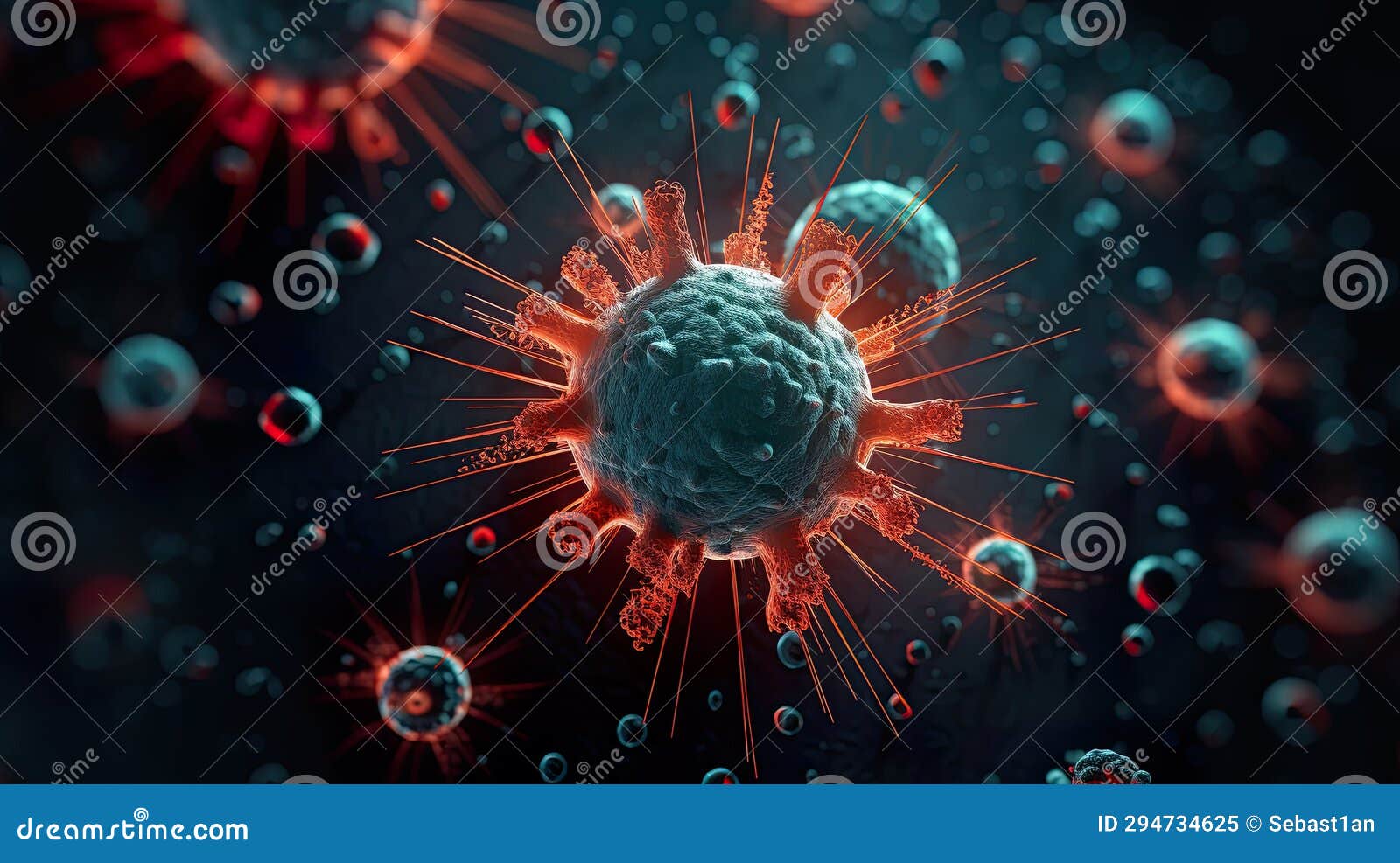 Virus Illustration Offers a Microscopic View into the World of ...