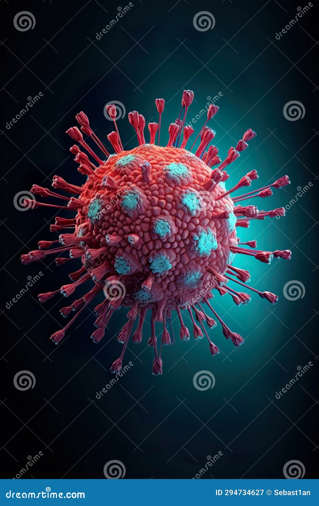 Virus Illustration Offers a Microscopic View into the World of ...