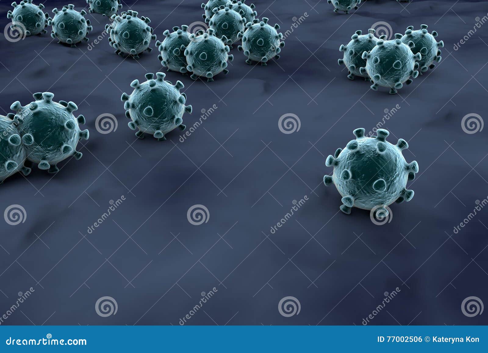 Virus Infectant Des Cellules Humaines Illustration Stock - Illustration ...