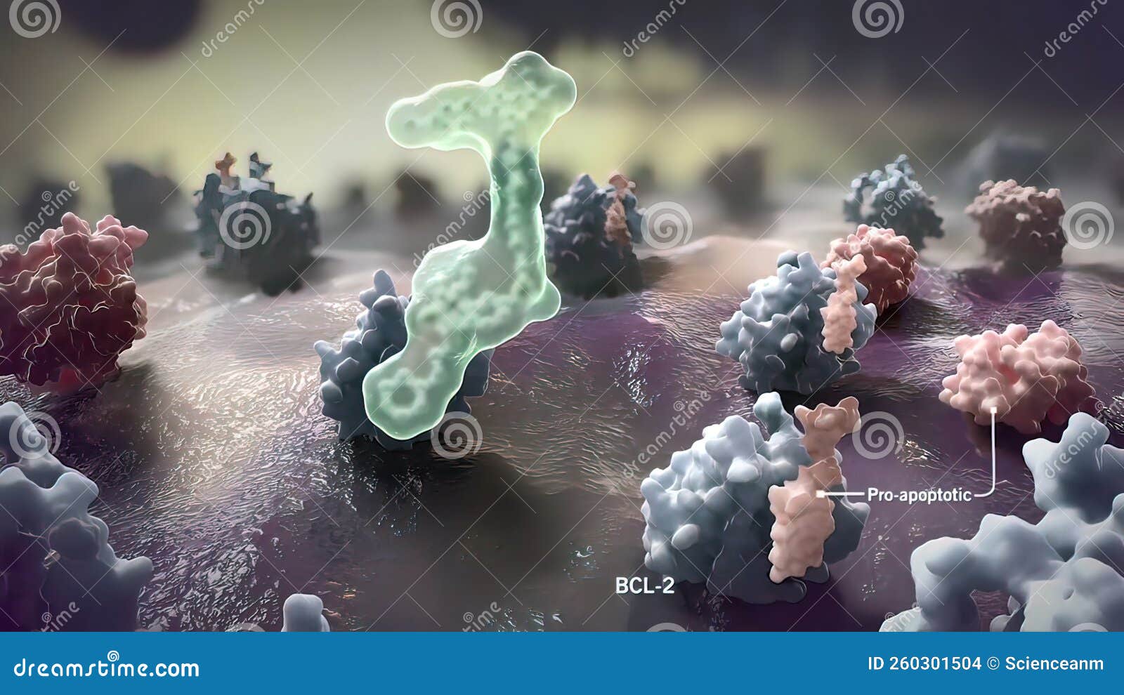 Virus infected cell stock illustration. Illustration of pathogen ...