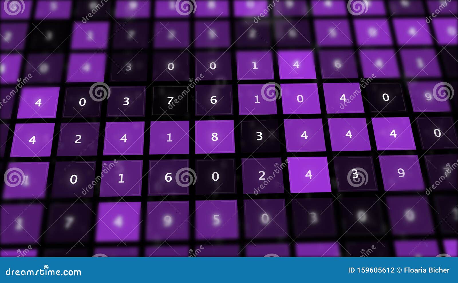 Virus Infected Malware Computer Data on Screen. Stock Illustration ...