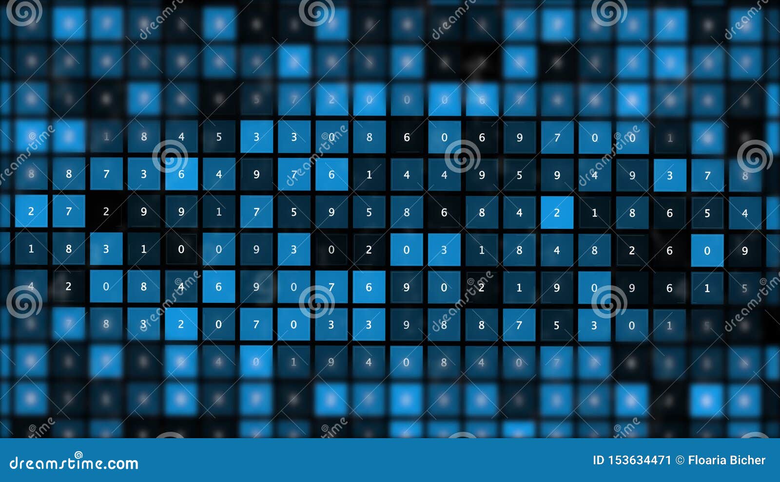 Virus Infected Malware Computer Data on Screen. Stock Illustration ...