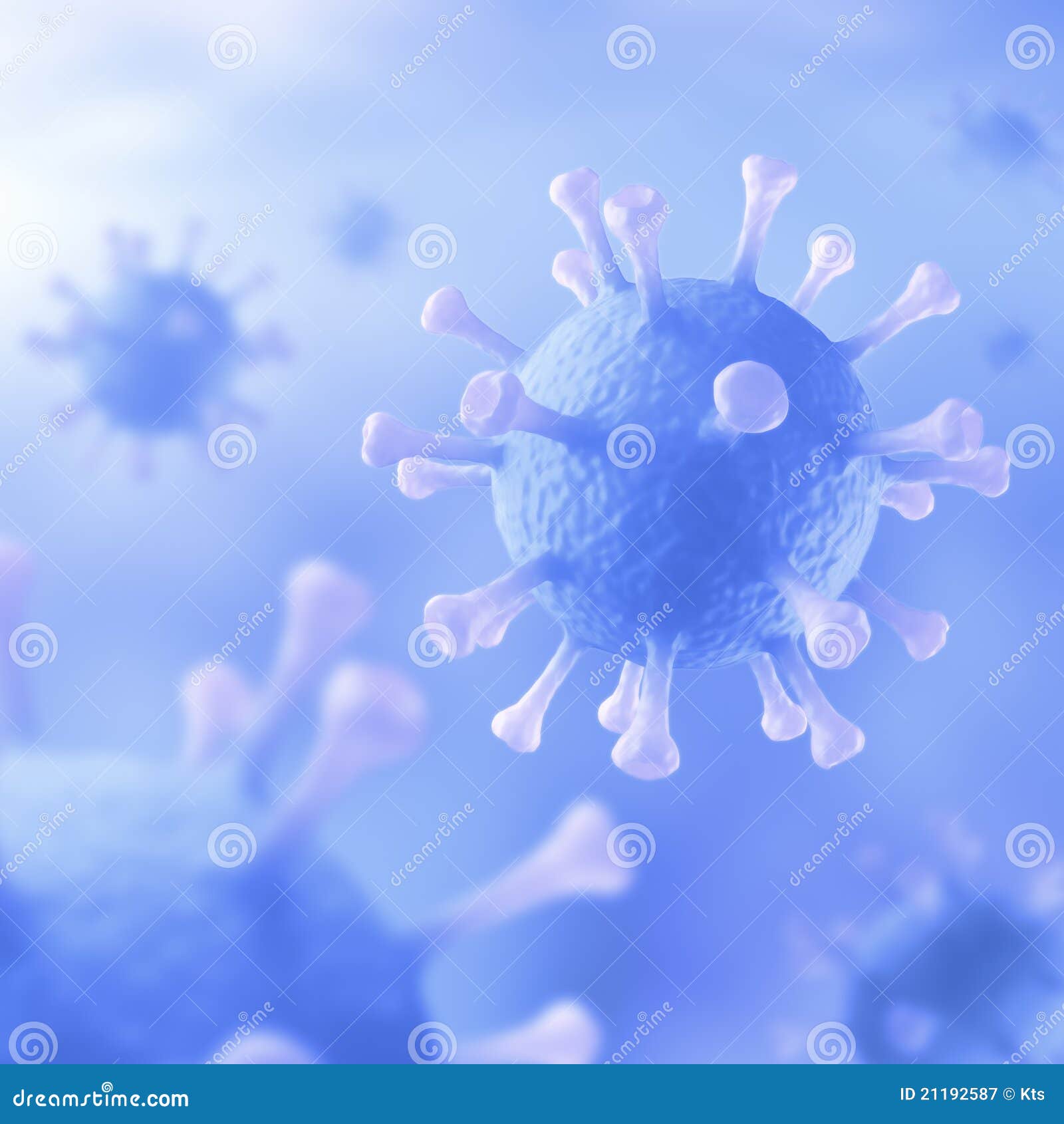 Virus infectieux image stock. Image du cellule, bactéries - 21192587