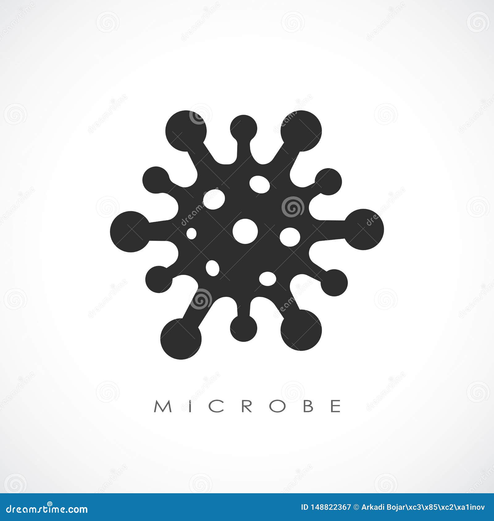 Virus infection icon stock vector. Illustration of logos - 148822367