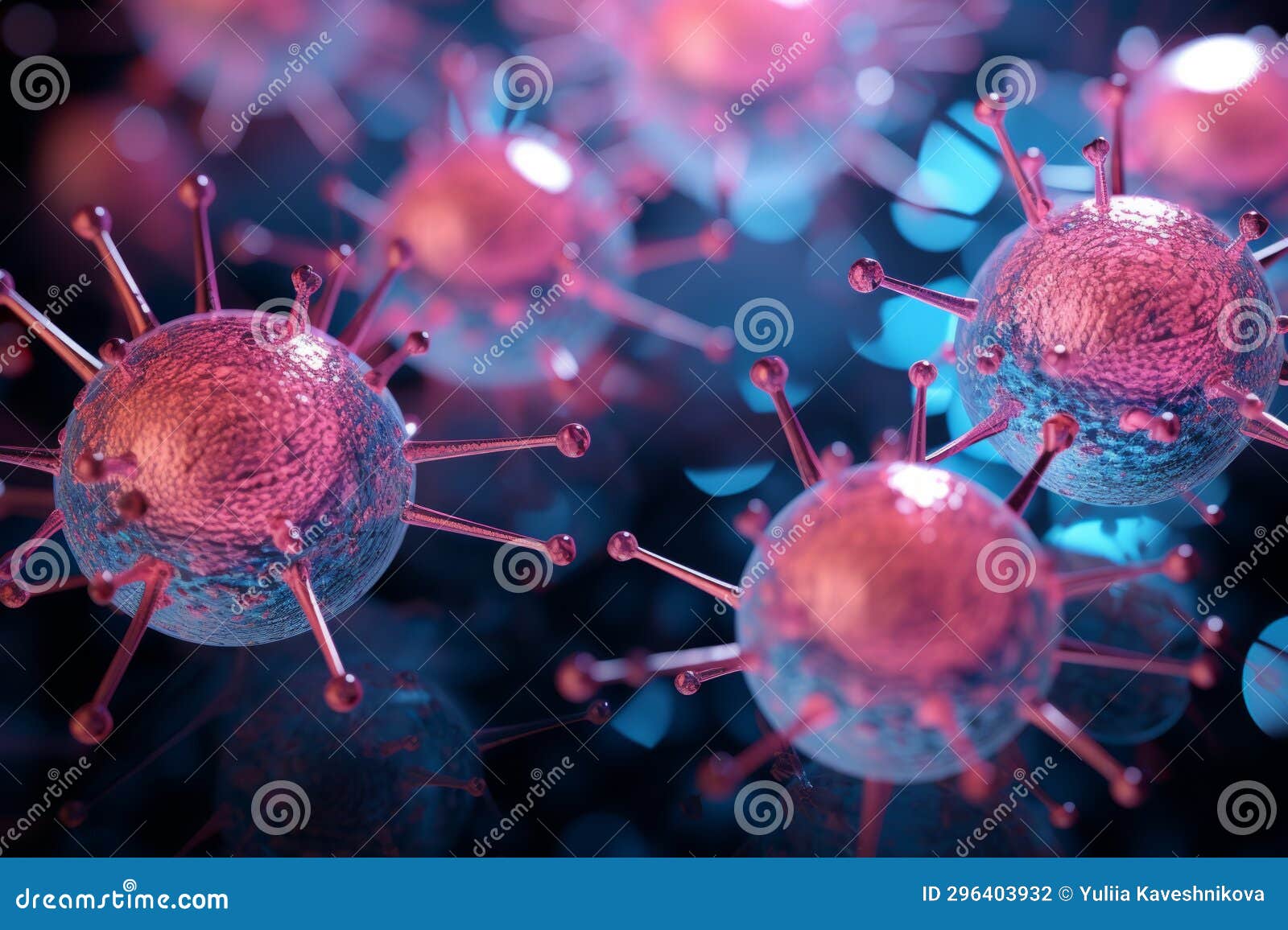 Virus Molecule Microscope Bacteria Microbiology Science Study Analyzing ...