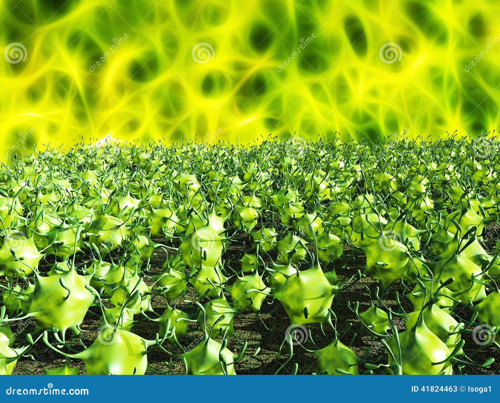 Virus mortal stock de ilustración. Ilustración de mancha - 41824463