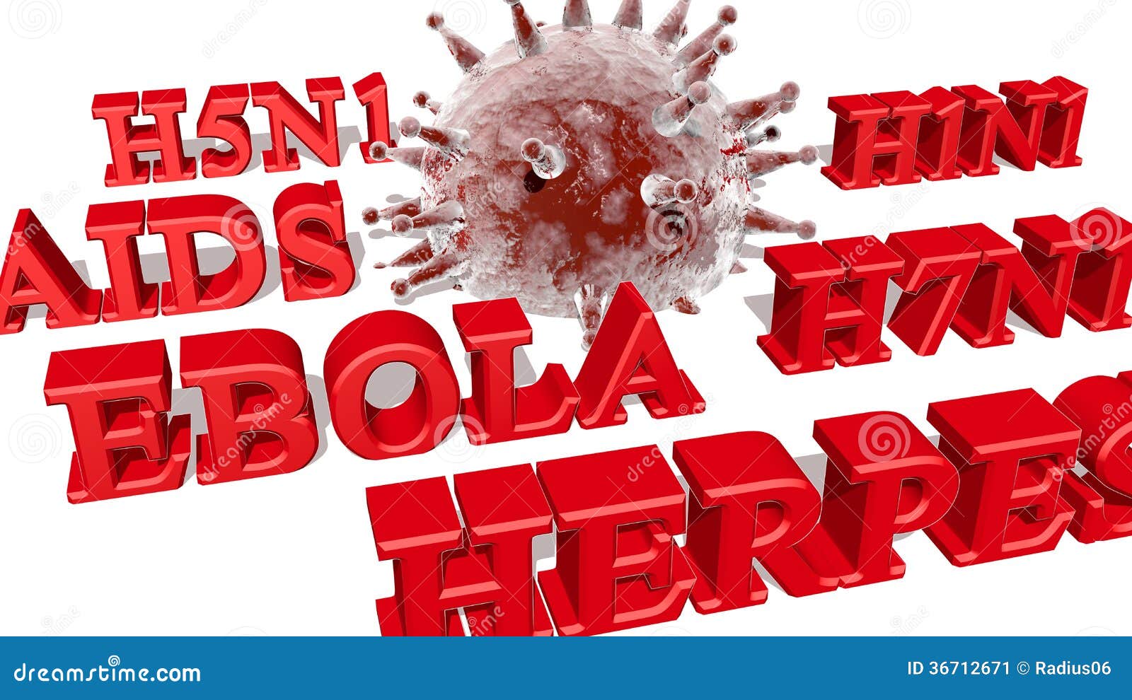 Virus names stock illustration. Illustration of h1n1 - 36712671