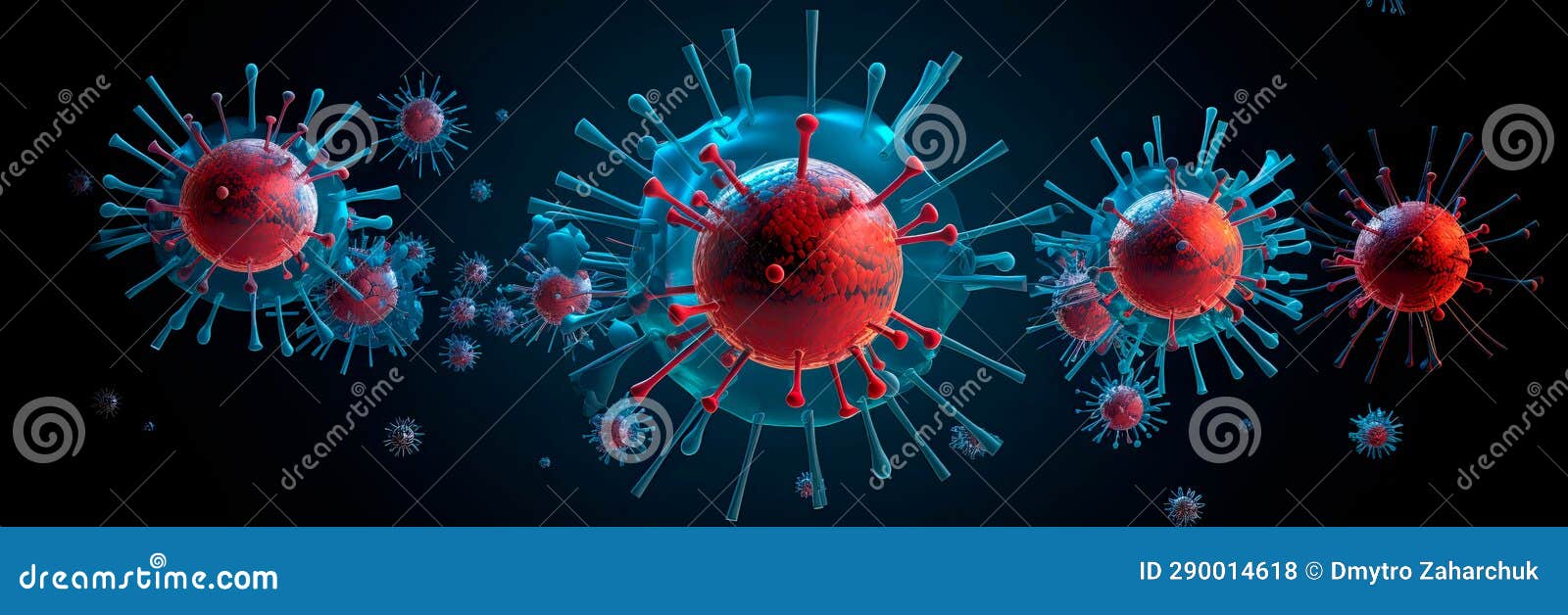 Virus Particle, Showing Its Characteristic Shape and Surface Features ...