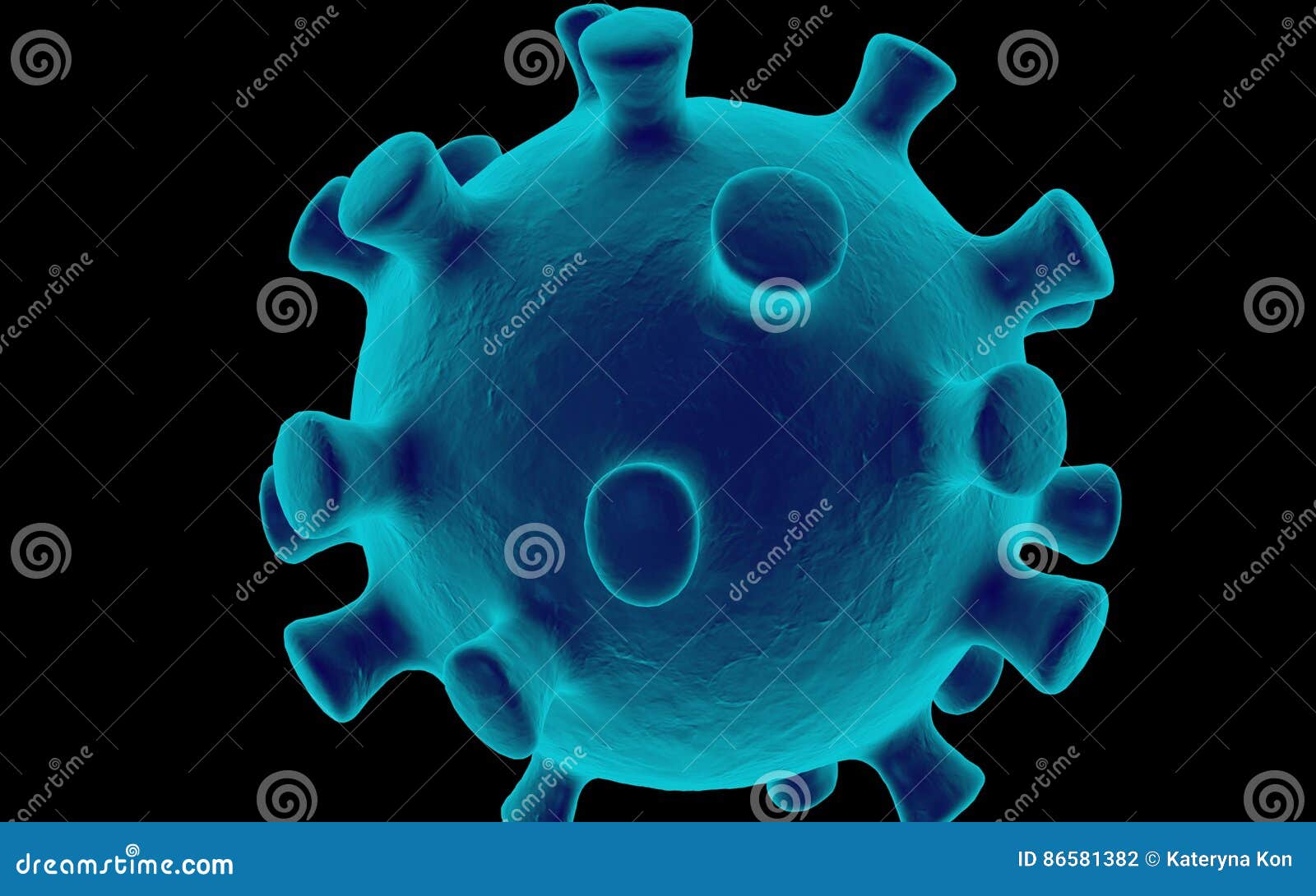 Virus pathogène humain illustration stock. Illustration du petit - 86581382