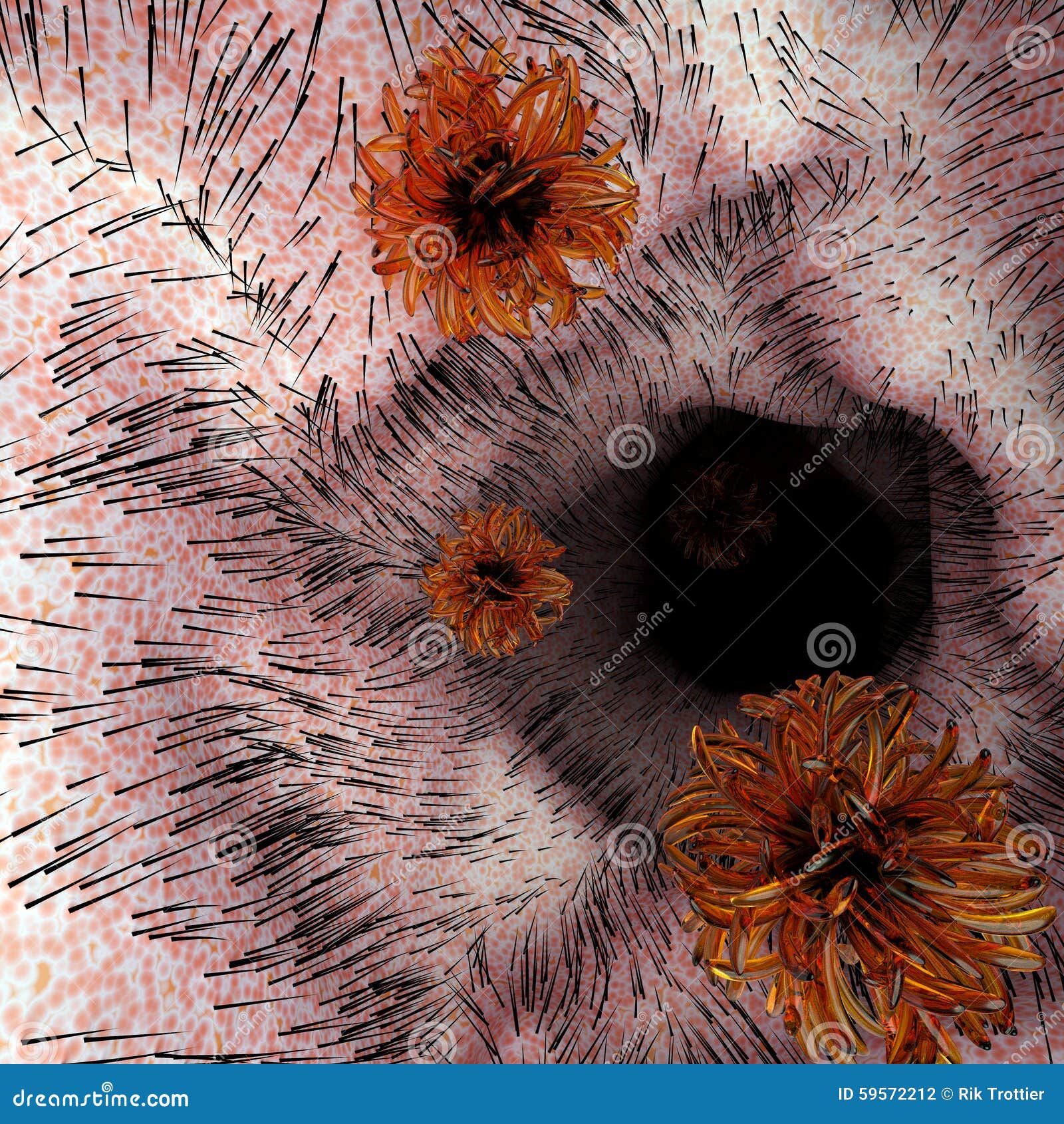 Virus Pollen Bacteria Cold Background Profile Silhouette Image Royalty ...