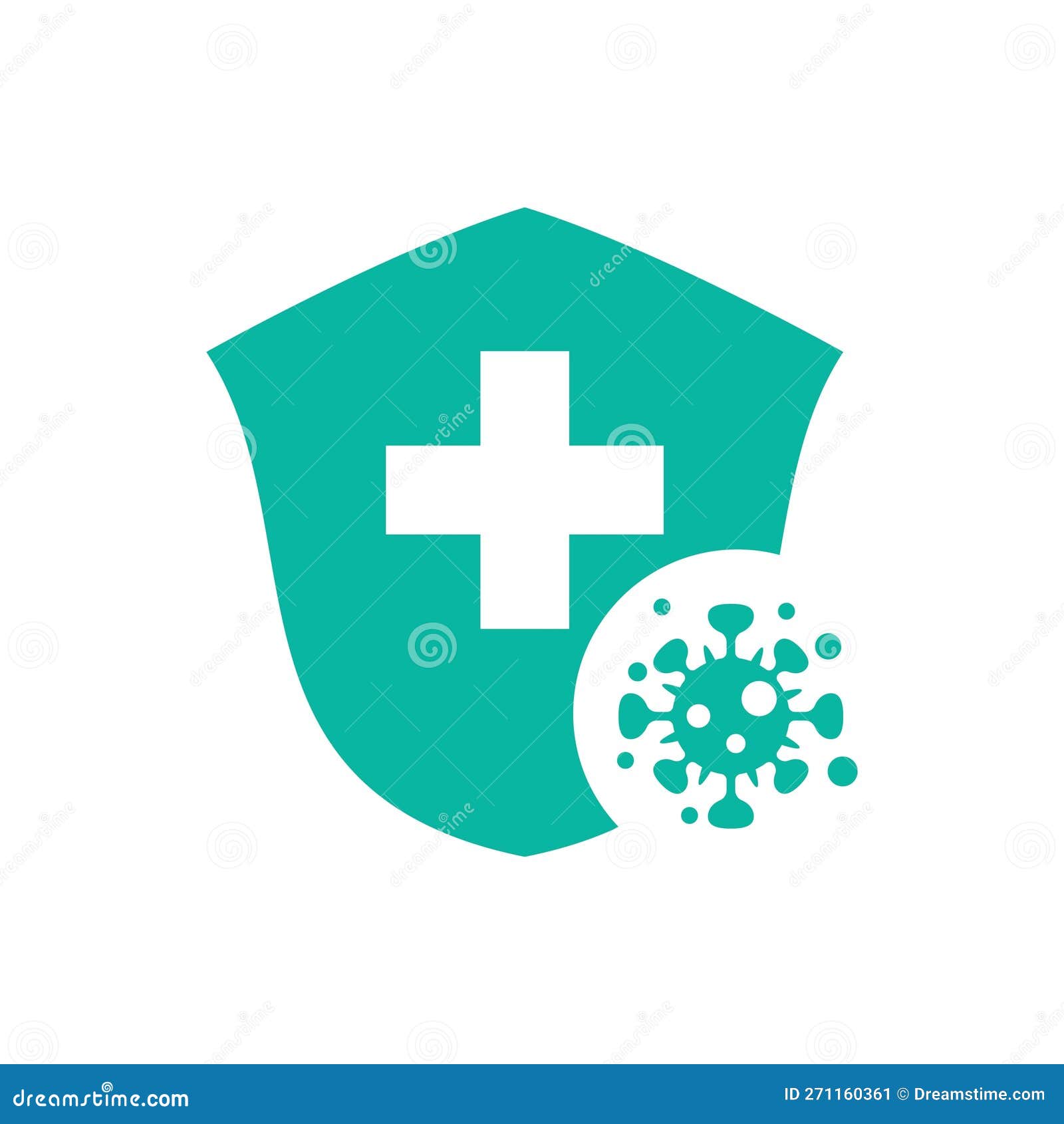 Virus Protection Logo Images Illustration Stock Vector - Illustration ...