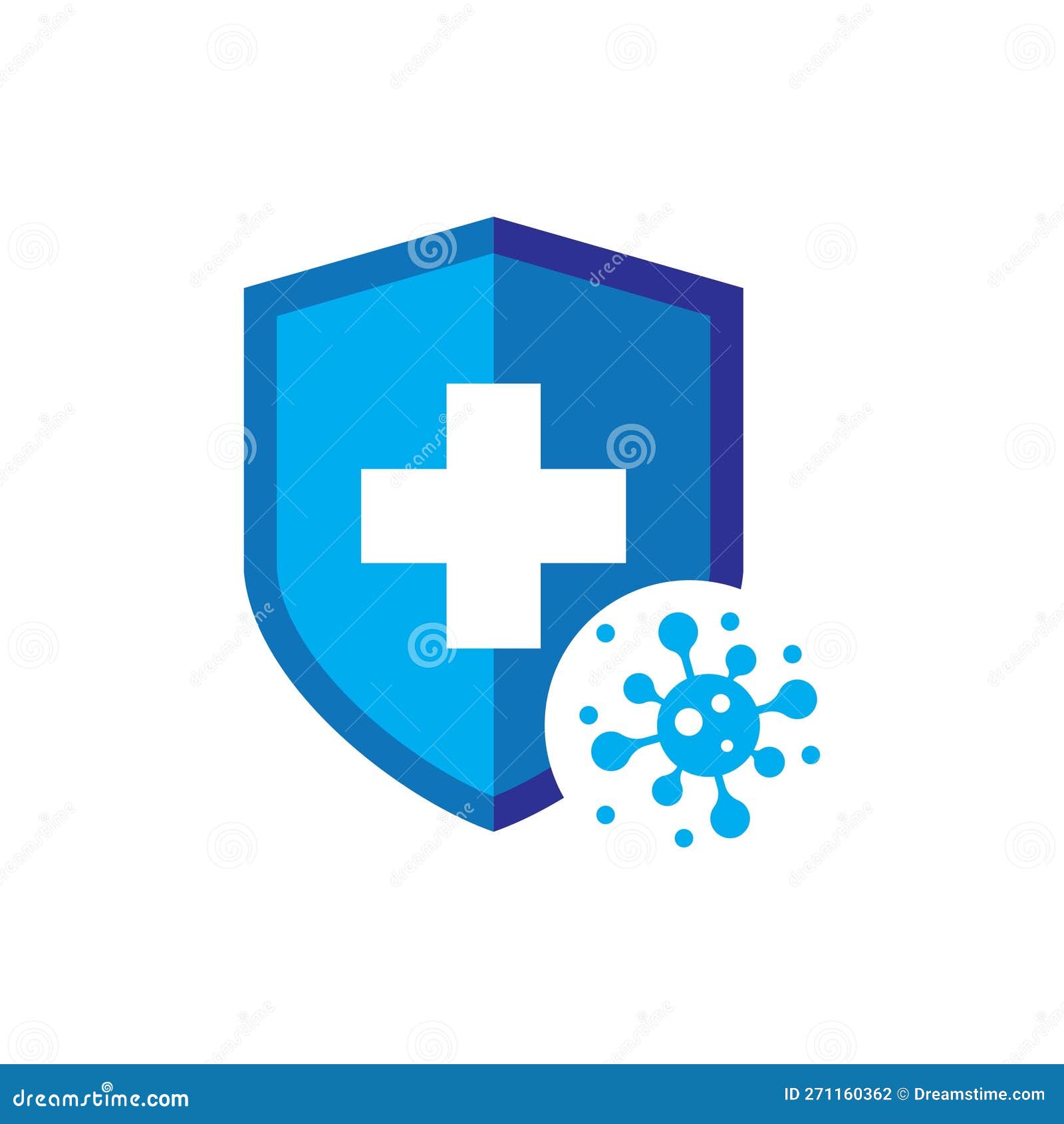 Virus Protection Logo Images Illustration Stock Vector - Illustration ...