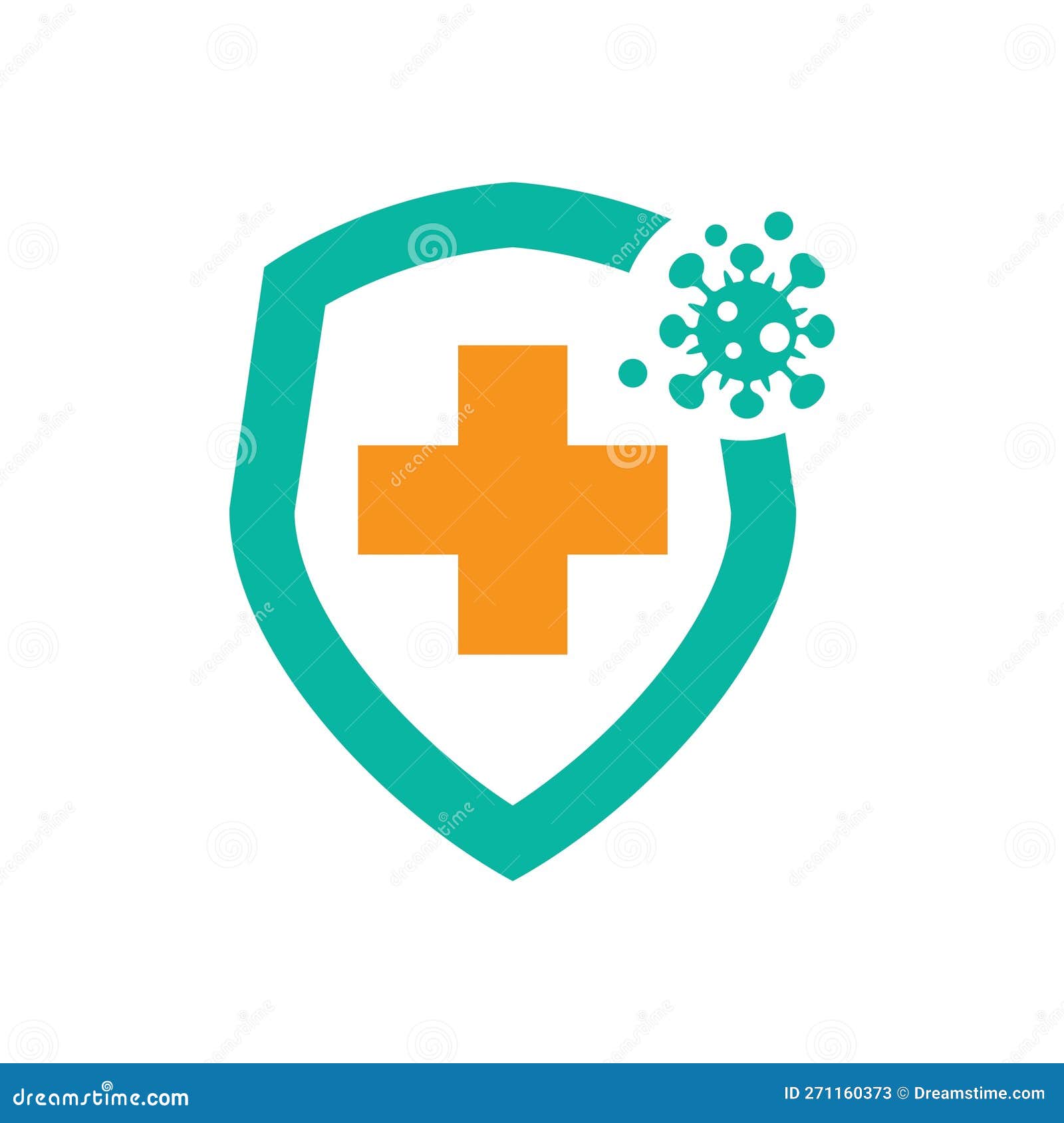 Virus Protection Logo Images Illustration Stock Vector - Illustration ...