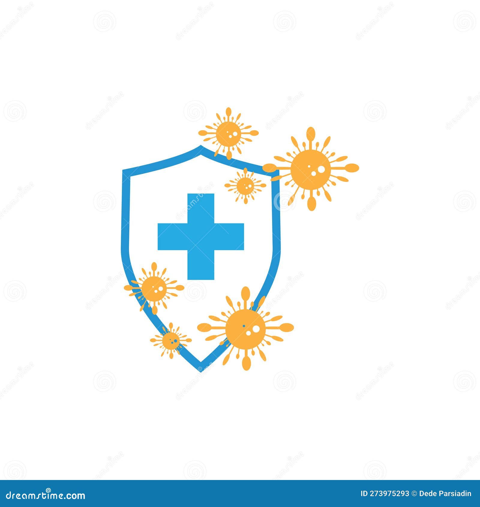 Virus Protection Logo Images Illustration Design Stock Illustration ...