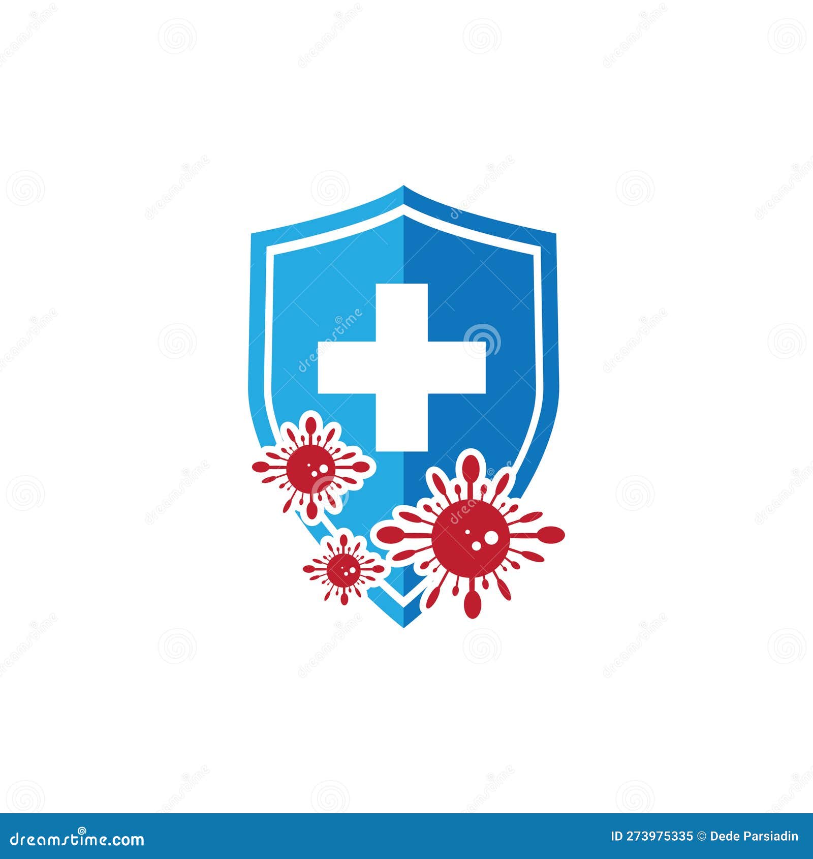 Virus Protection Logo Images Illustration Design Stock Illustration ...
