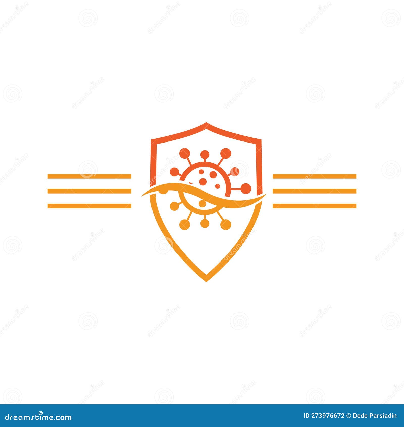 Virus Protection Logo Images Illustration Design Stock Vector ...