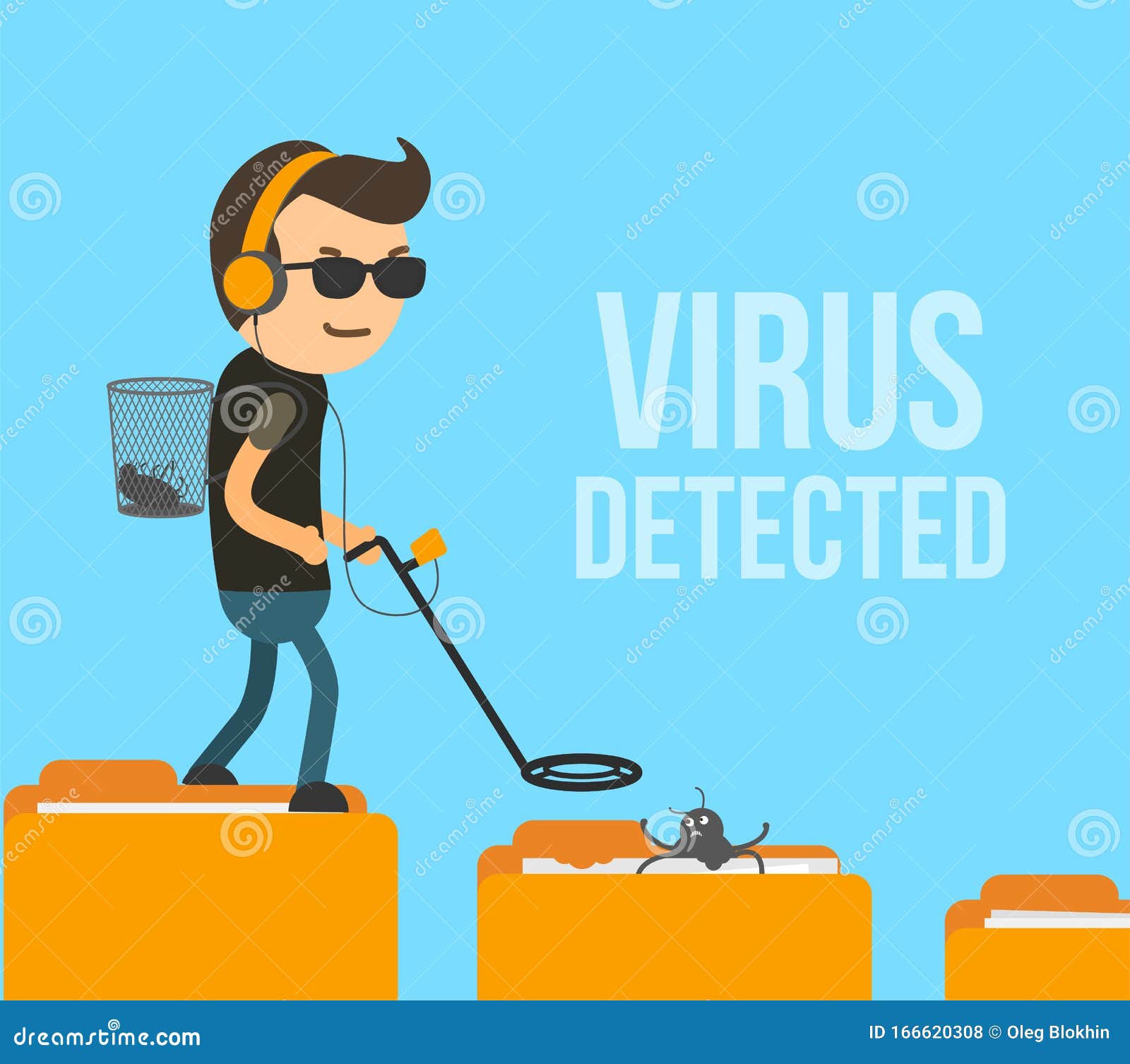 Virus Scanning and Detection in Computer System. Antivirus Hunter Found ...