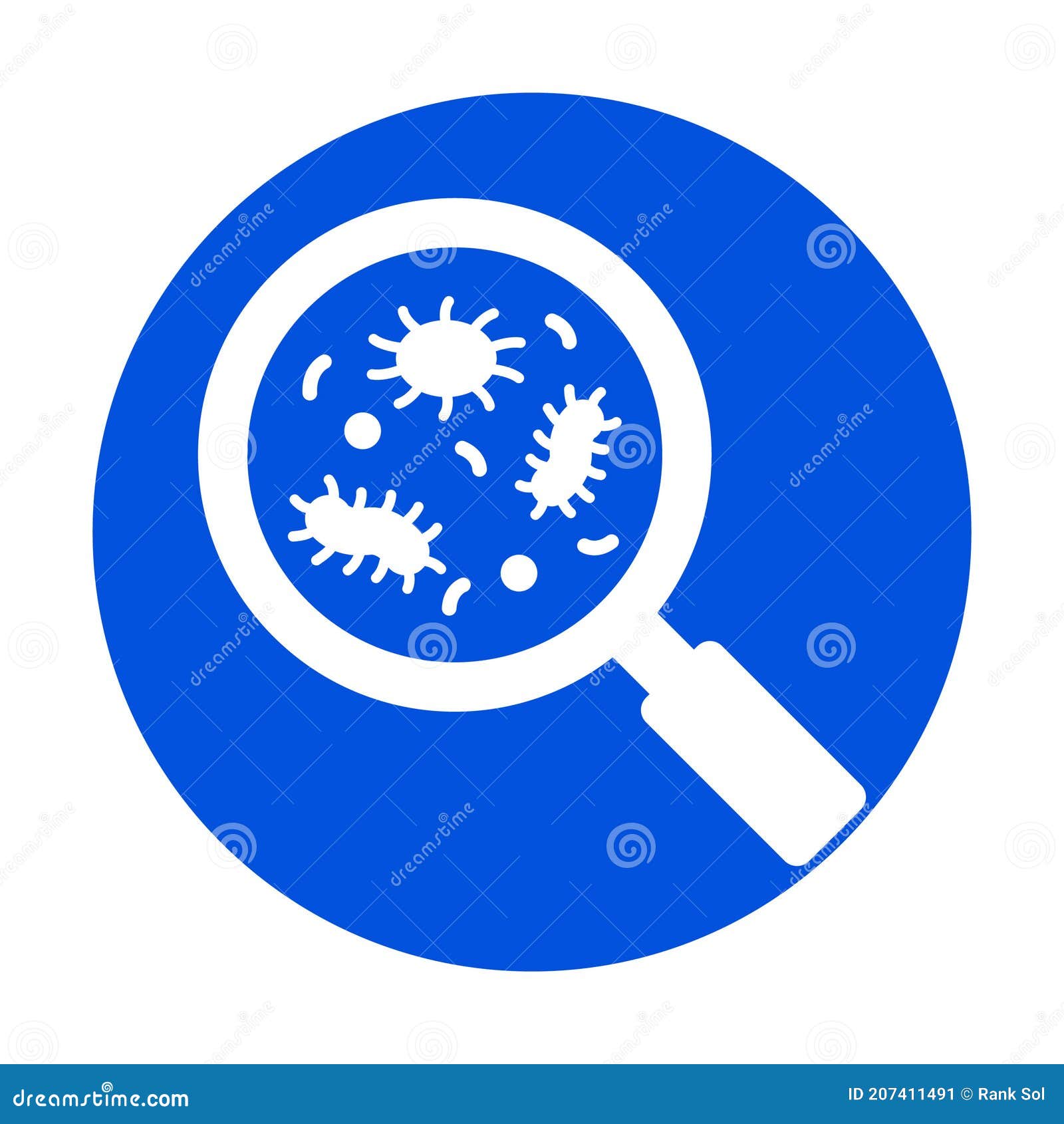 Virus Scanning Isolated Vector Icon that Can Be Easily Modified or ...