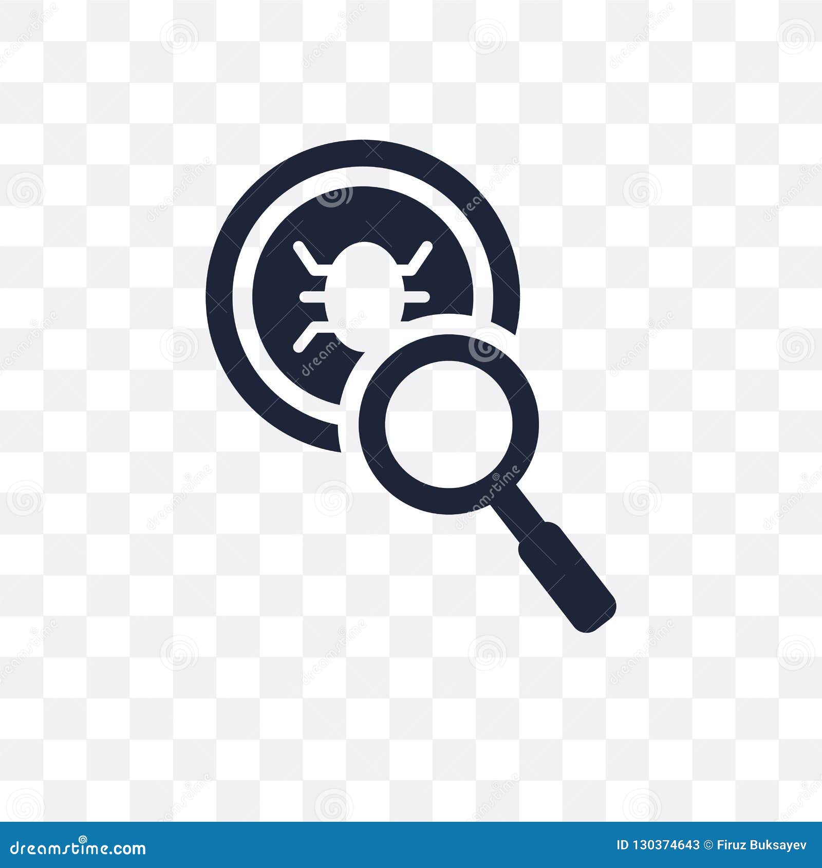 Virus Search Transparent Icon. Virus Search Symbol Design from I Stock ...