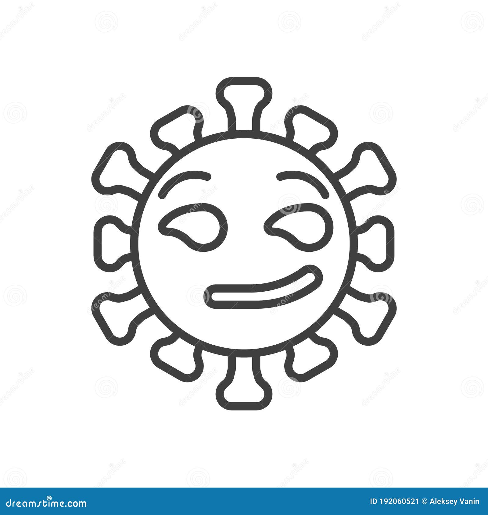 Smirking Face Emoticon Icon Vector Logo Outline | CartoonDealer.com ... Smirking Face Emoticon Icon Vector Logo Outline | CartoonDealer.com ...