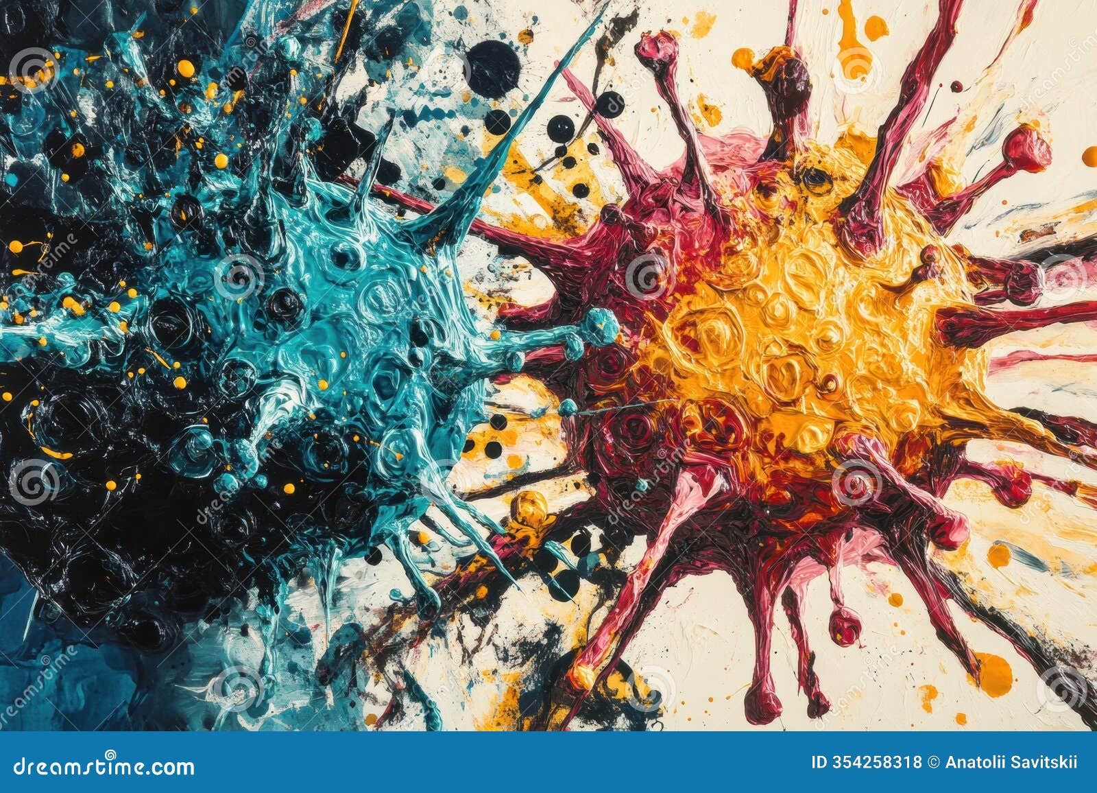 Virus Transformation and Mutation Captured in Vibrant Colors ...