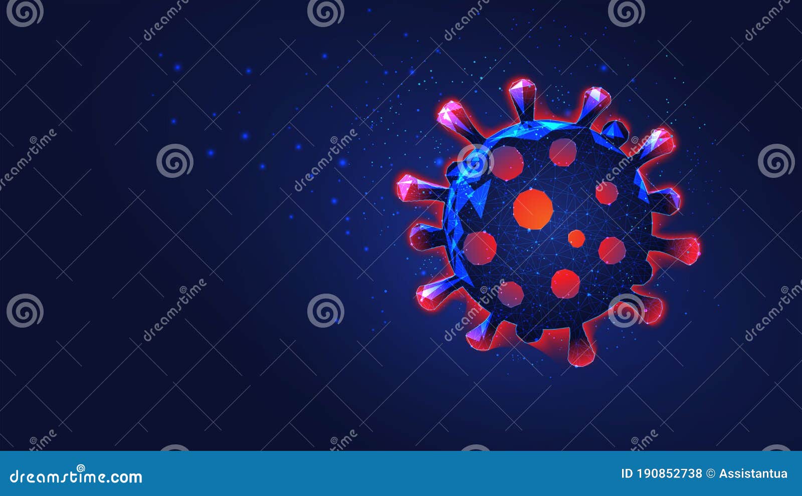 Virus from Triangles and Luminous Points. Concept of Biomedical ...