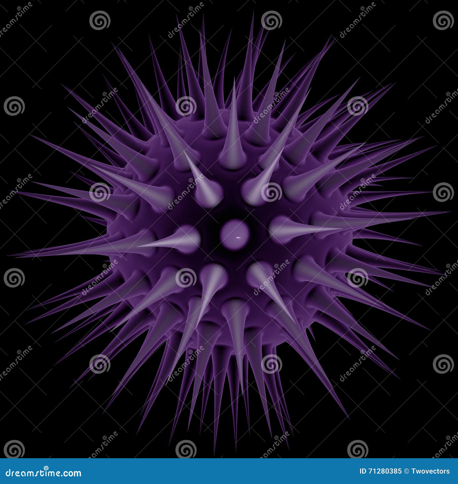 Virus Under Microscope; Swine Flu; Bird Flu; Epidemic Stock ...