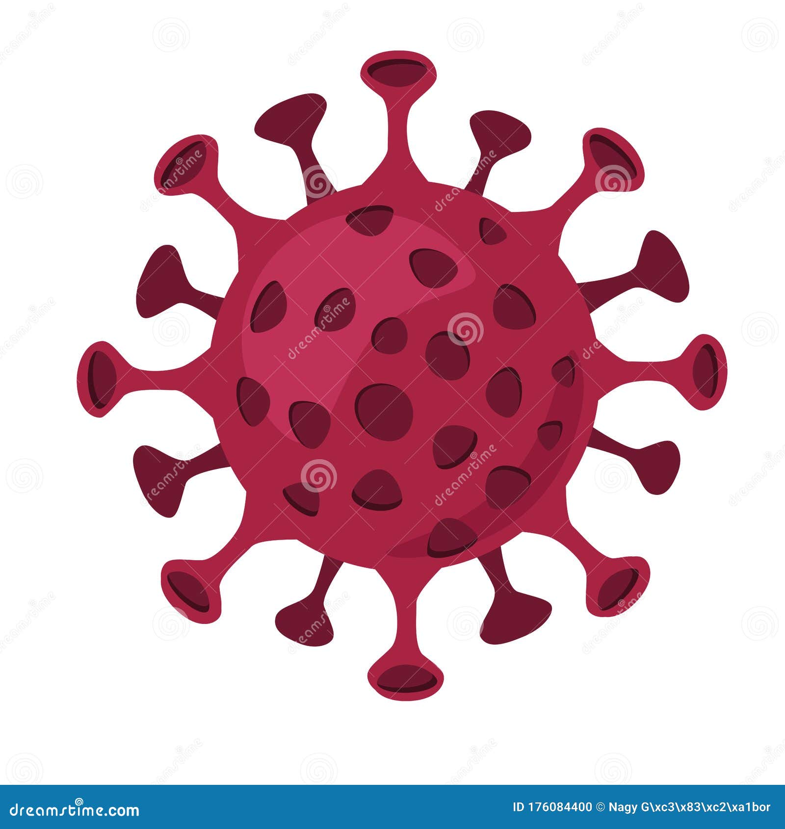 VIRUS VECTOR SYMBOL, GRAPHICS ELEMENTS Stock Vector - Illustration of ...