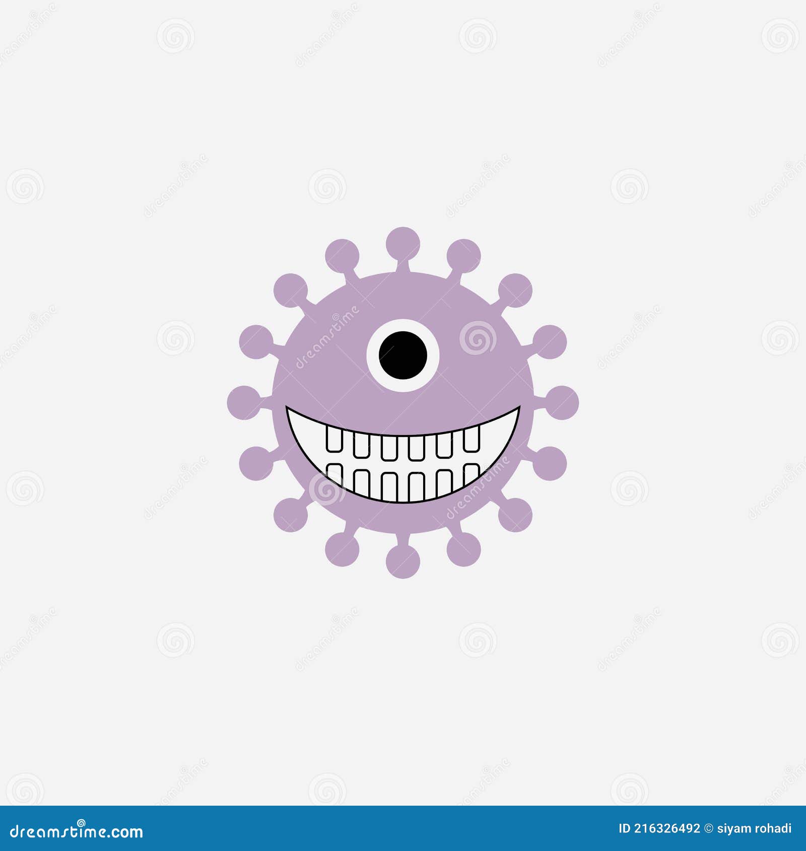 Virus Vector Illustration Design Icon Logo Stock Vector - Illustration ...