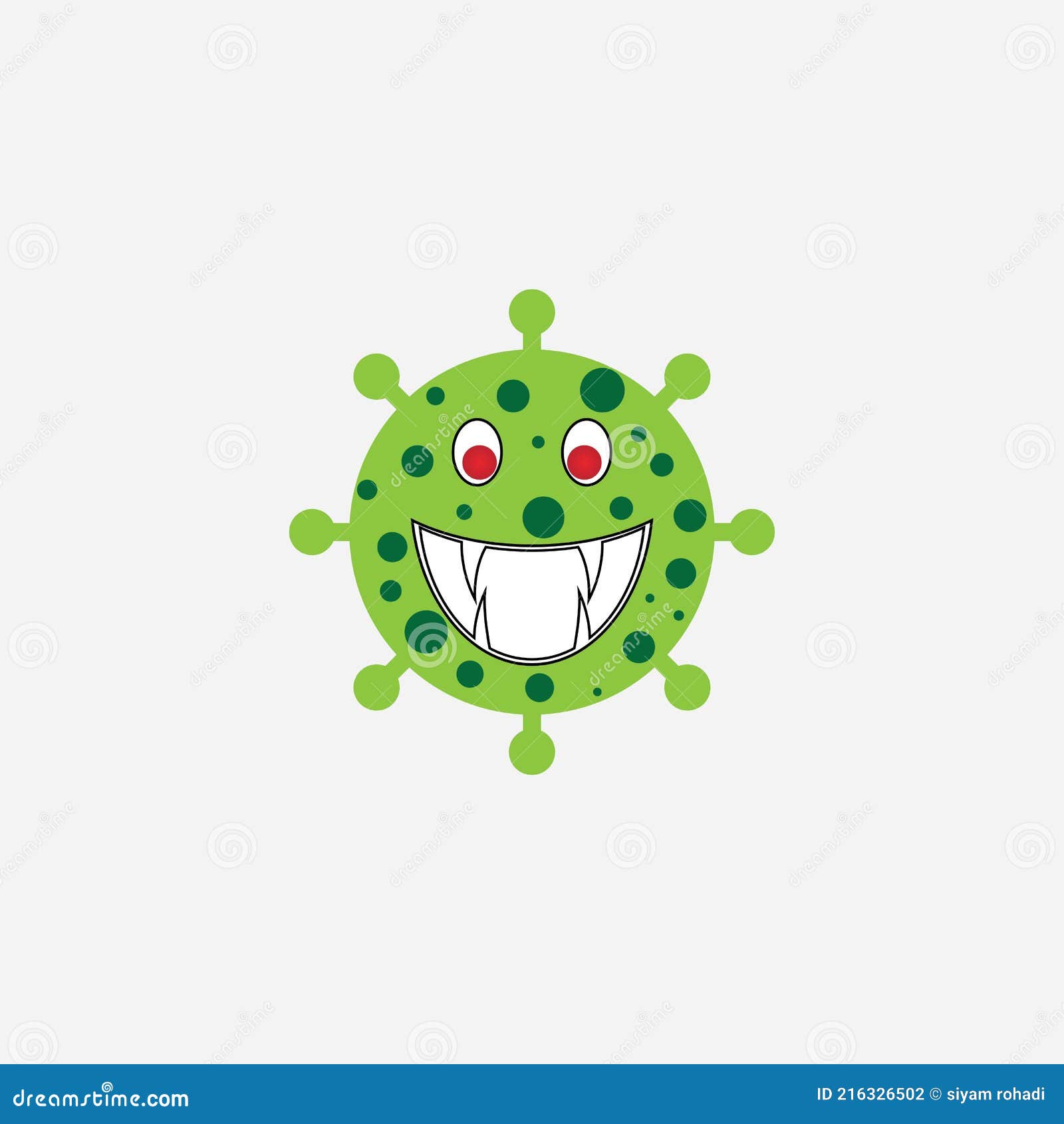 Virus Vector Illustration Design Icon Logo Stock Vector - Illustration ...