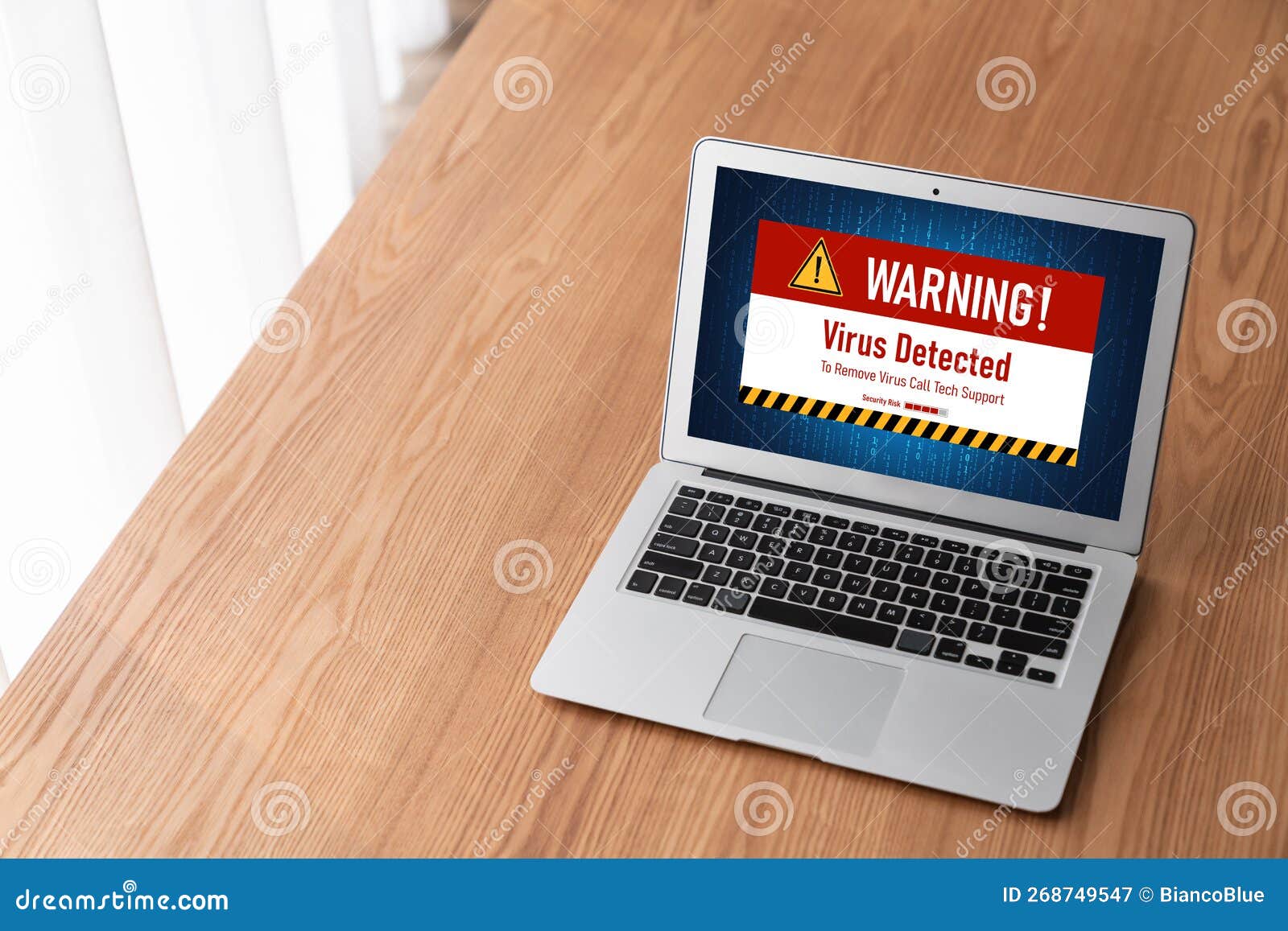 Virus Warning Alert on Computer Screen Detected Modish Cyber Threat ... Virus Warning Alert on Computer Screen Detected Modish Cyber Threat ...