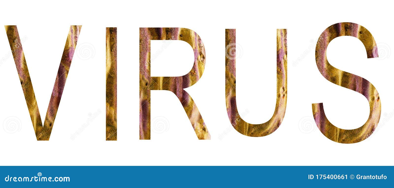 Virus word stock illustration. Illustration of inscription - 175400661