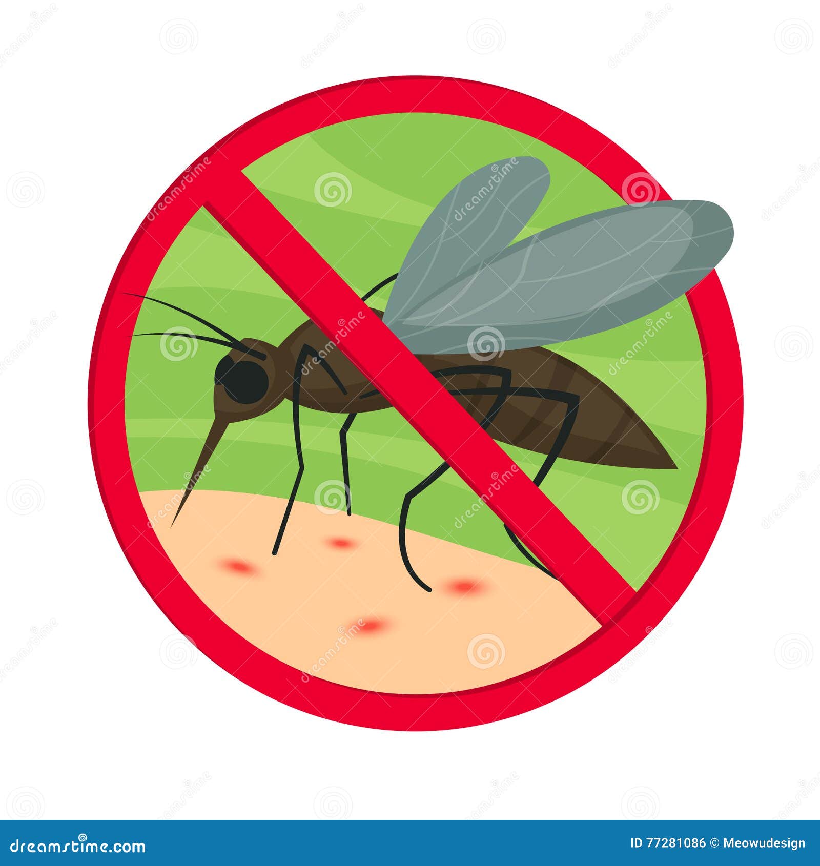Virus Zika Vector Illustration Stock Vector - Illustration of illness ...