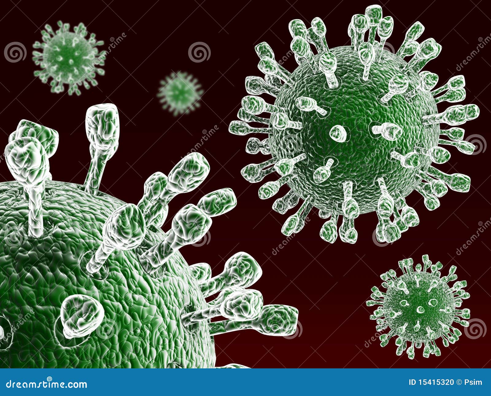 Viruses stock illustration. Illustration of rotavirus - 15415320