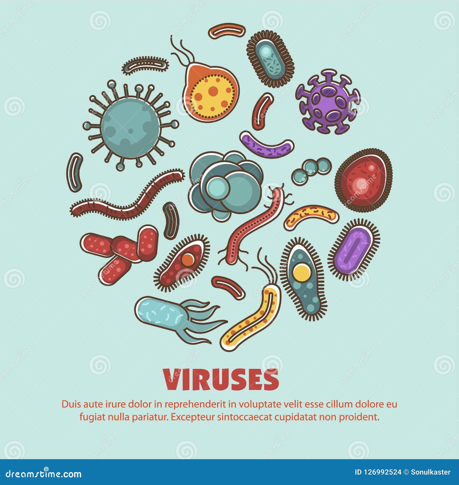 Cells, Micro Organisms, Life Formation. Cell Duplication. Formation Of ...