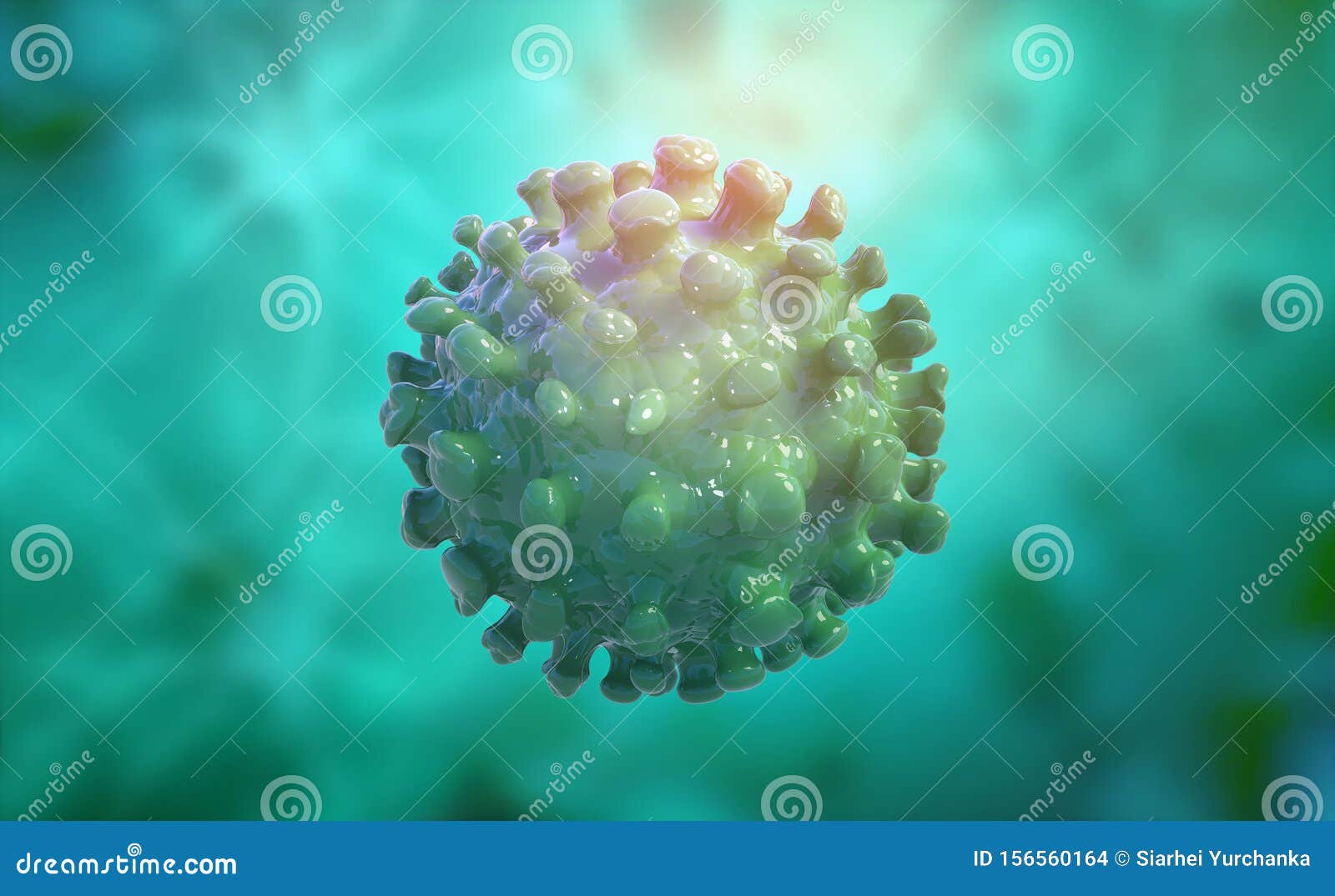 Viruses, Germs, Microbes, Microorganisms Under the Microscope Stock ...