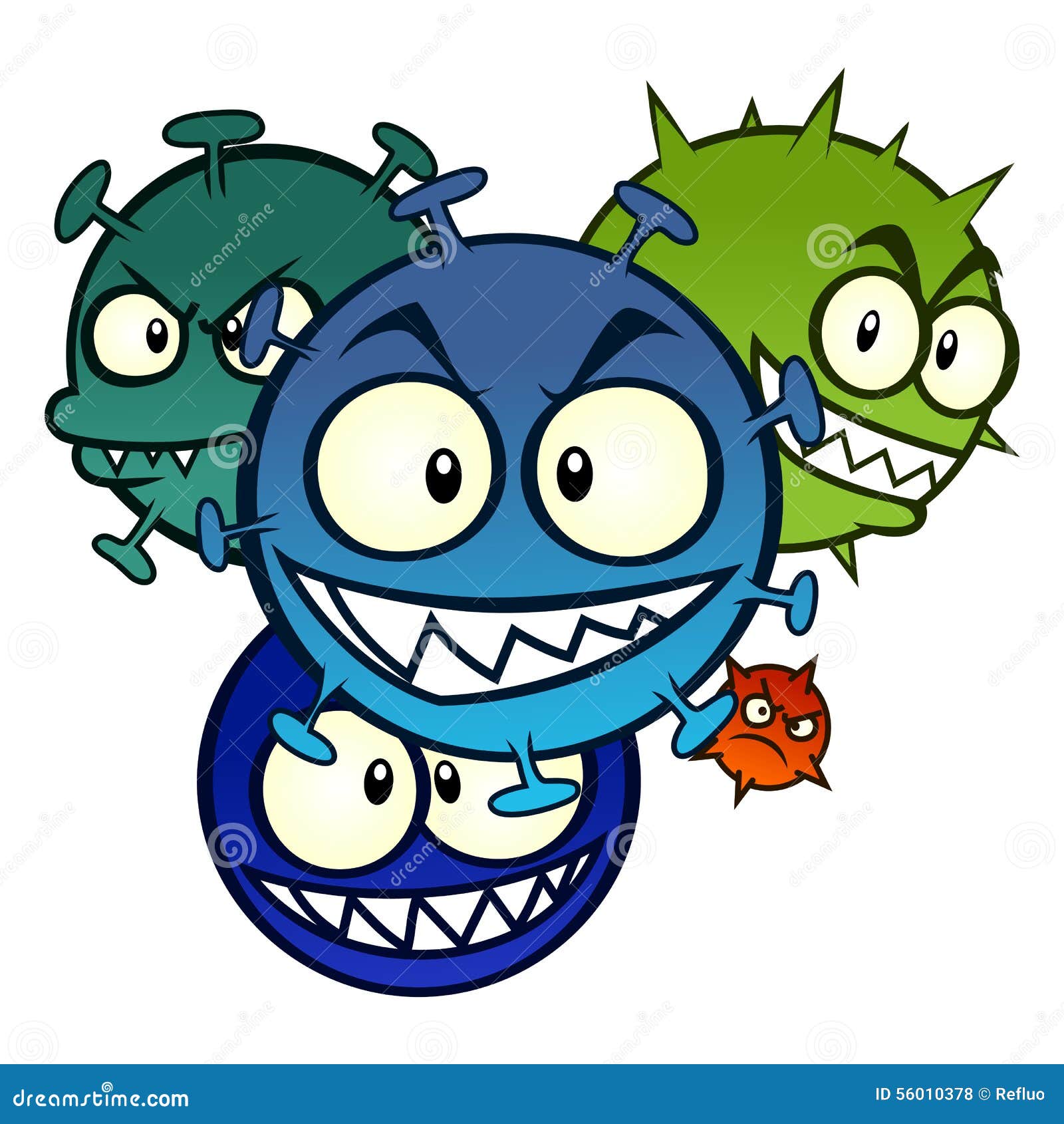 Viruses Stock Vector - Image: 56010378