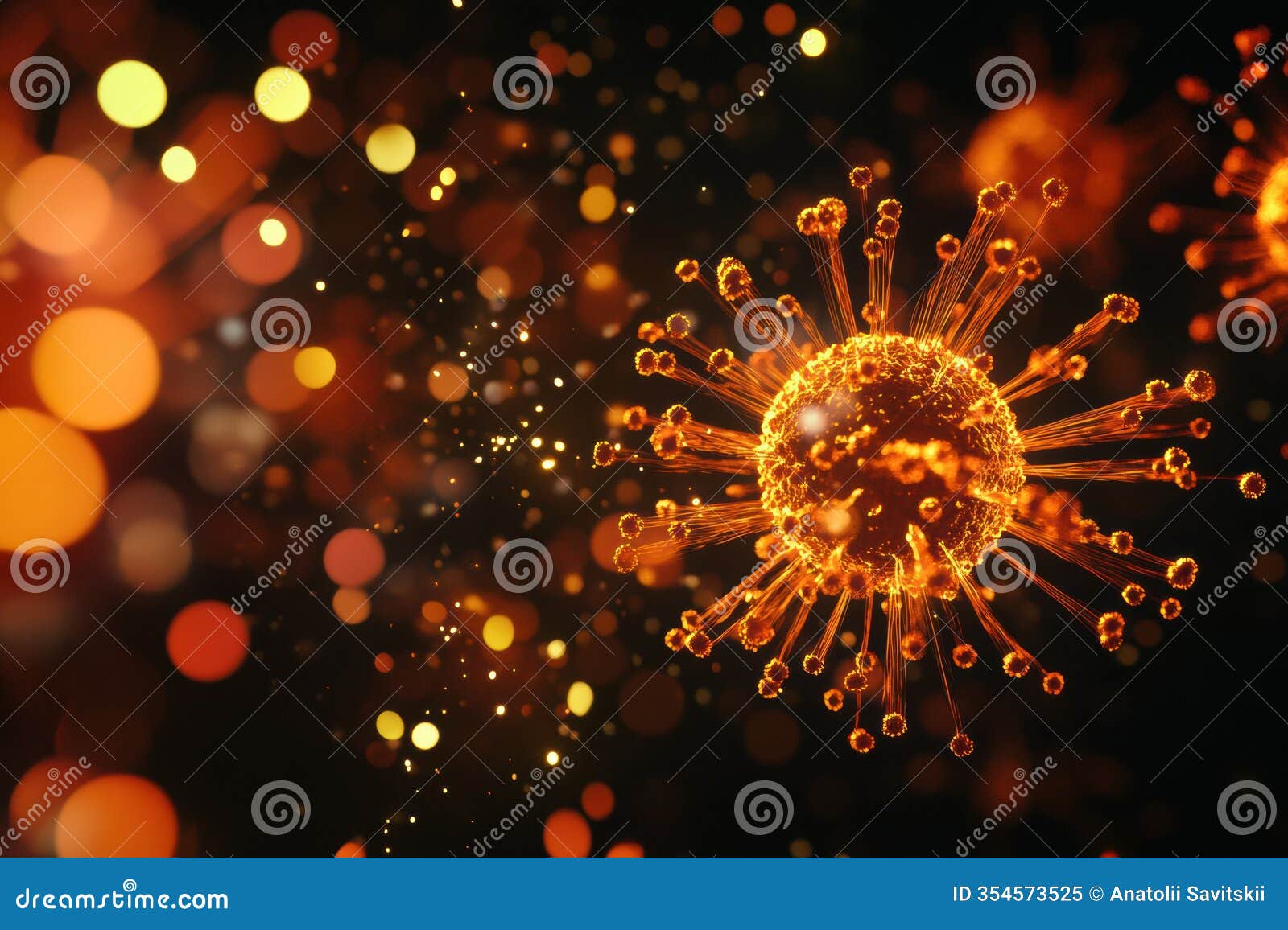 Viruses Invading Human Cells in a Colorful and Dynamic Representation ...