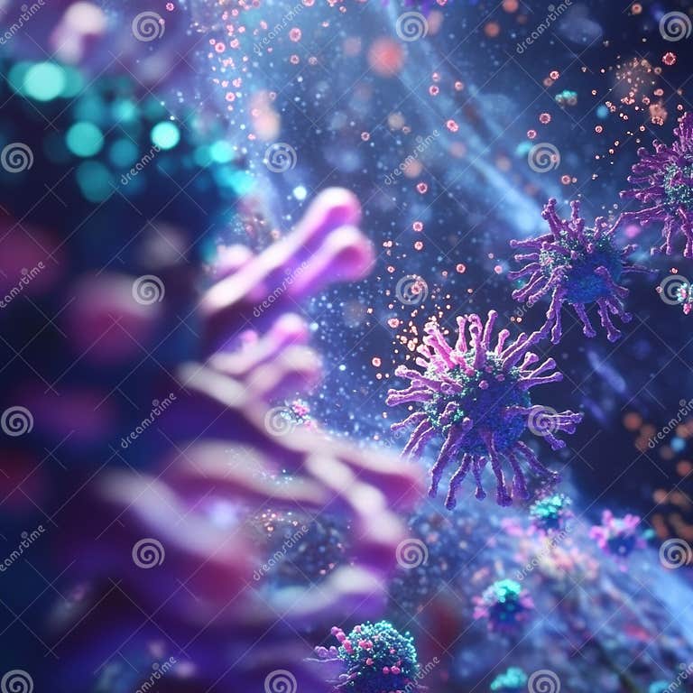 Viruses Invading and Interacting with Host Cells in a Vibrant ...