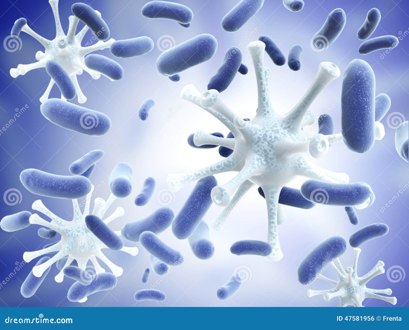 Viruses stock illustration. Illustration of colony, cancer - 47581956