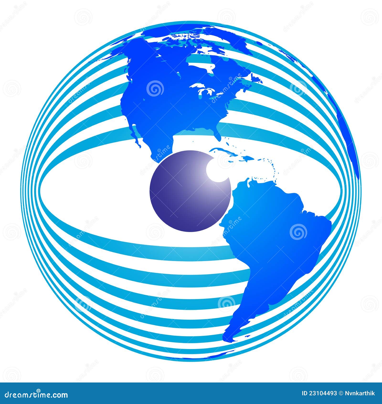 Visão global ilustração do vetor. Ilustração de mapas - 23104493