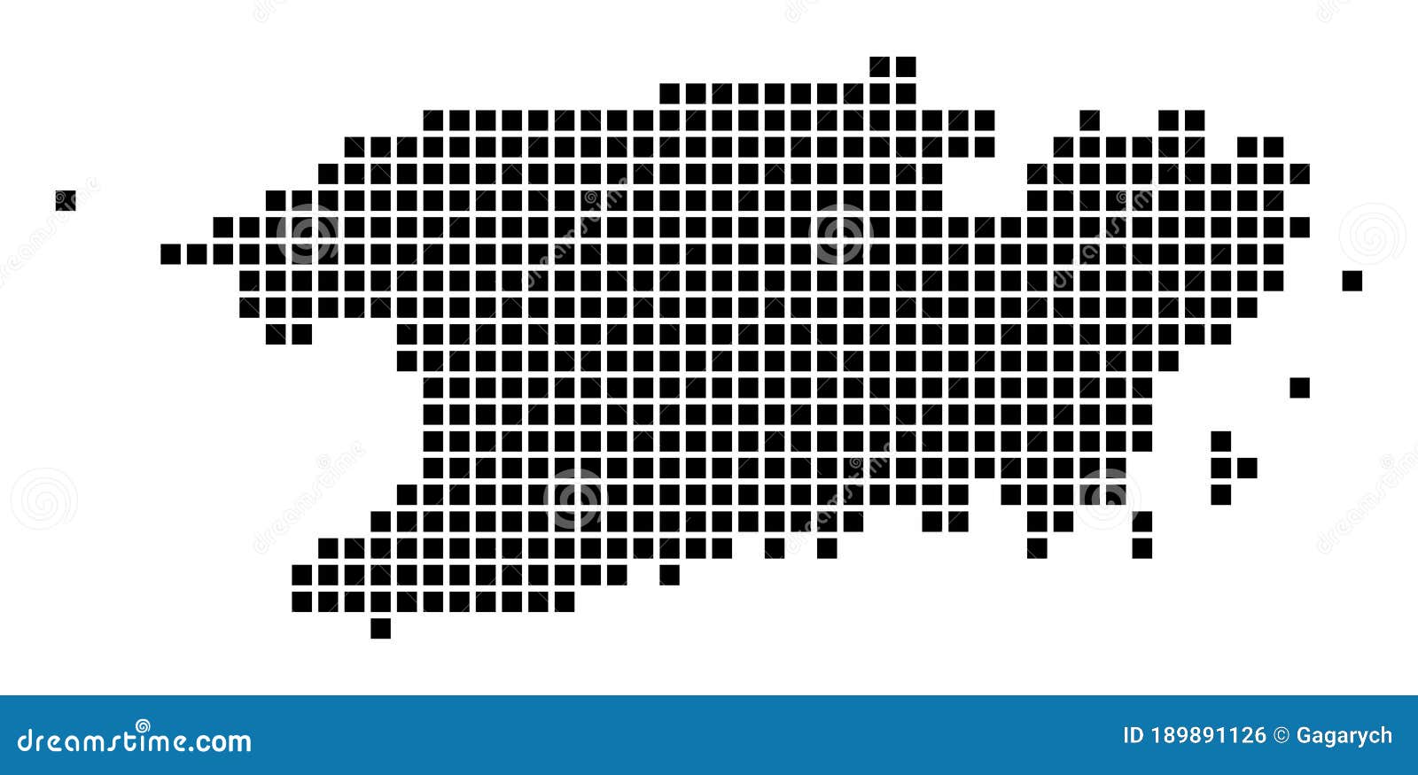 Vis map. stock vector. Illustration of continent, democracy - 189891126