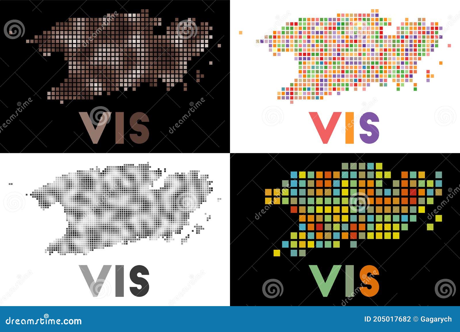 Vis map. stock vector. Illustration of global, nationality - 205017682