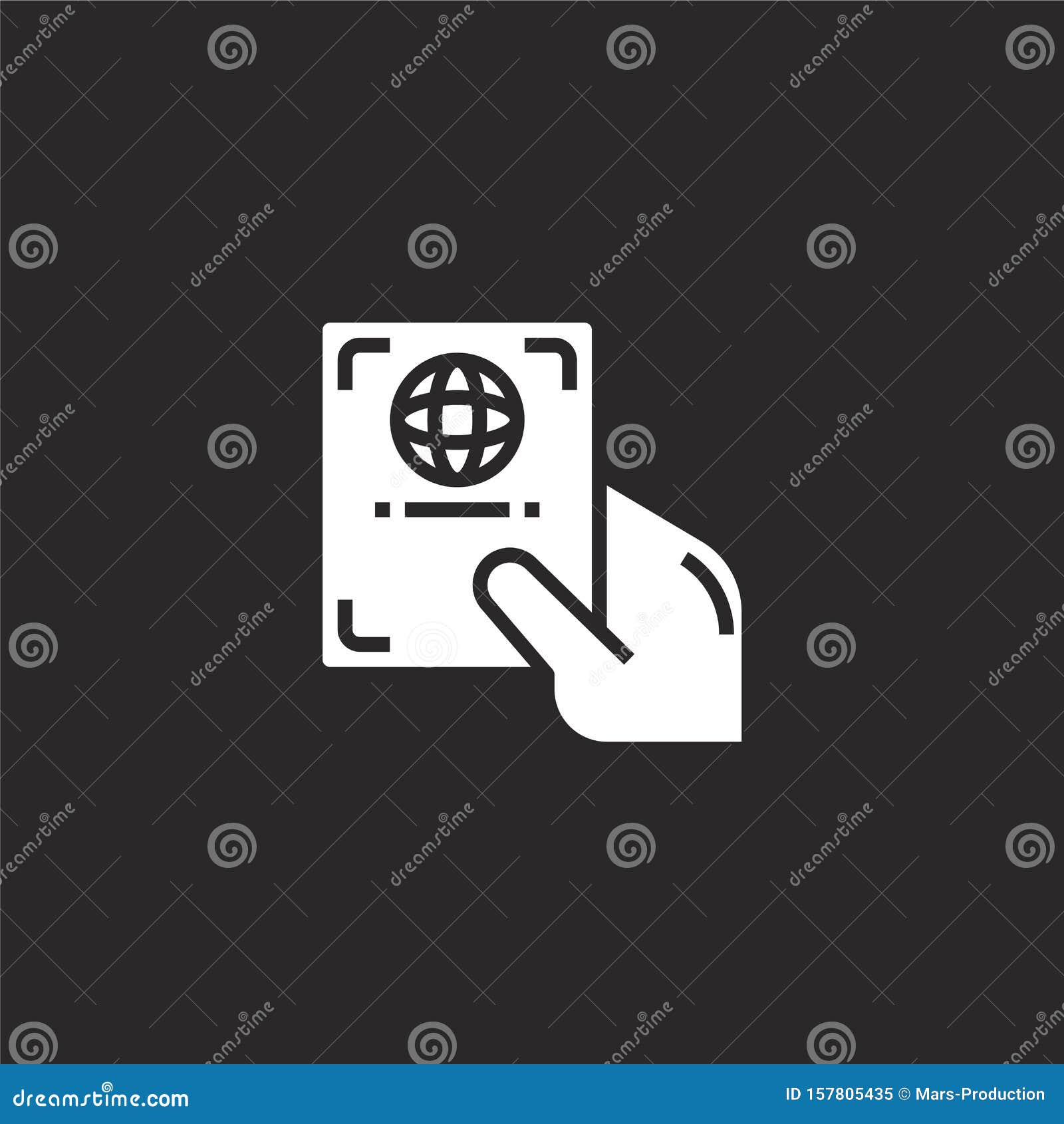 Visa Icon. Simple Element From Icons Collection. Creative Visa Icon Ui ...