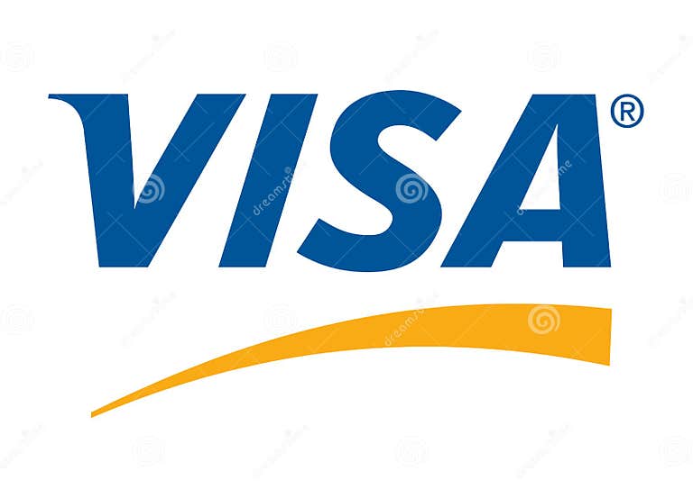 Visa Logo editorial stock photo. Illustration of background - 124289843