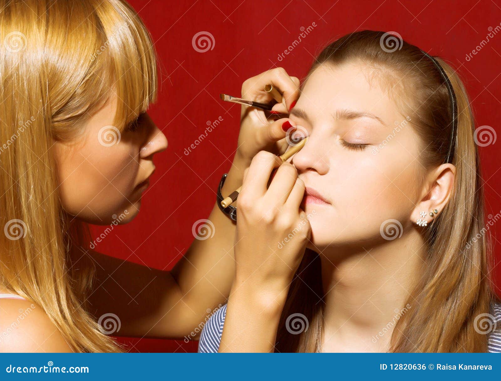 Visage stock photo. Image of closeup, lifestyle, fashion - 12820636