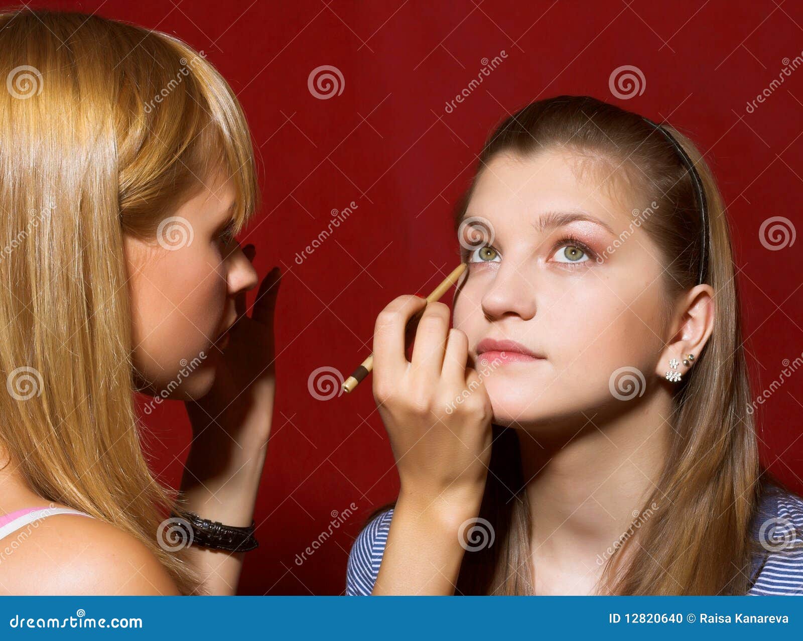 Visage stock photo. Image of facial, fashion, mouth, look - 12820640