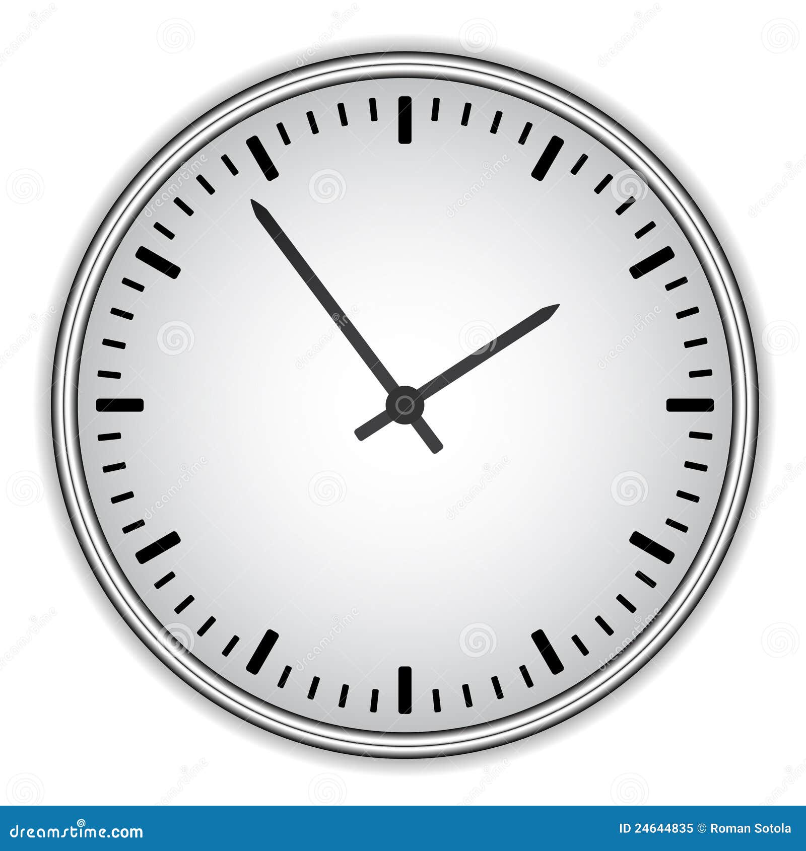 Visage D'horloge - Temps Facile De Modification Illustration de Vecteur ...