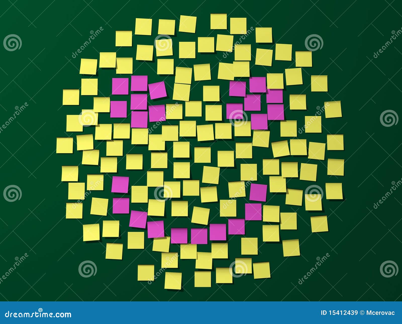 Visage De Smiley De Note De Post-it Illustration Stock - Illustration ...
